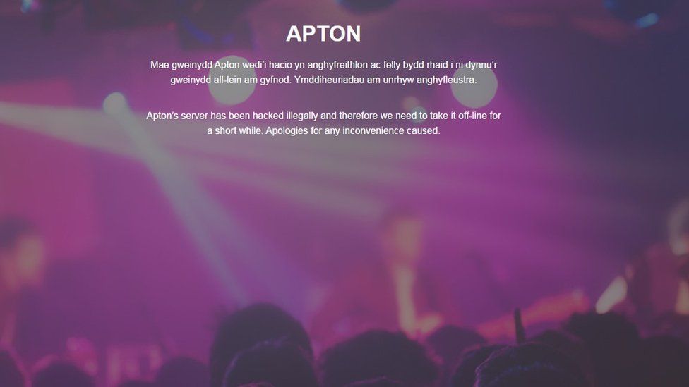 Hacked Welsh language music app Apton will 'not pay' ransom - BBC News