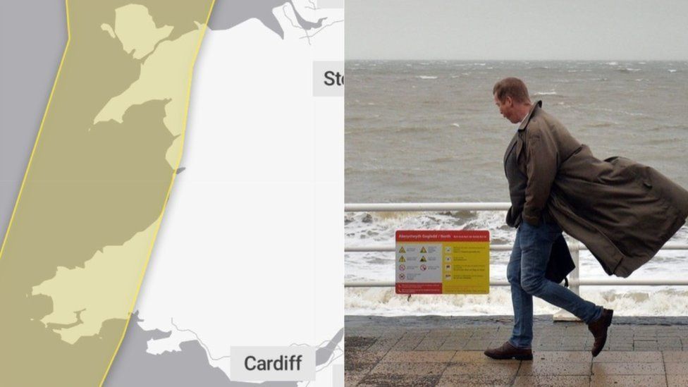Storm Betty: Rhybudd am wyntoedd cryfion yng Nghymru - BBC Cymru Fyw