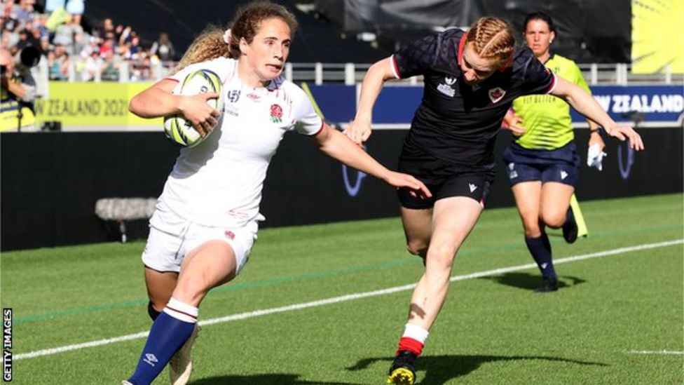 Rugby World Cup: Canada 19-26 England - Red Roses reach final - BBC Sport