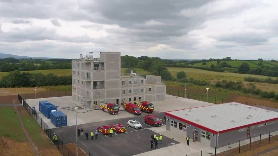 NIFRS plans for £42.2m training facility in County Tyrone - BBC News