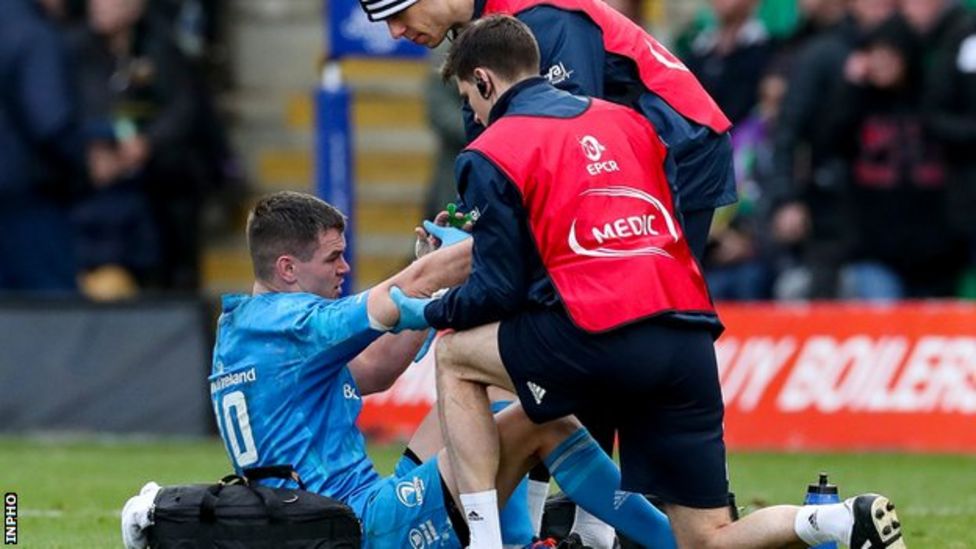 Johnny Sexton: Injured fly-half to miss Champions Cup game with knee ...