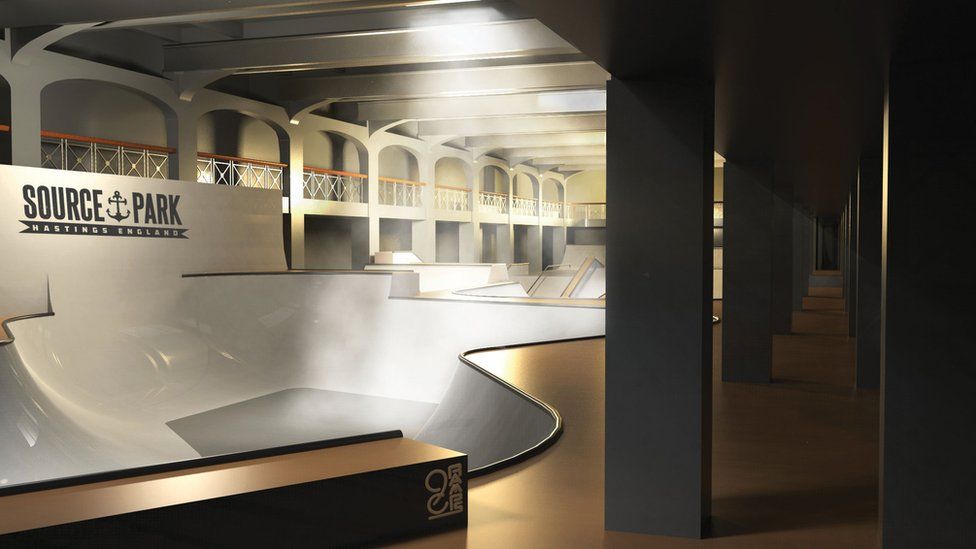 Skate park house a hit with potential buyers - BBC News