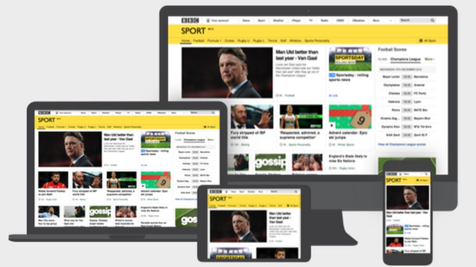BBC Sport homepage and football pages have changed - BBC Sport