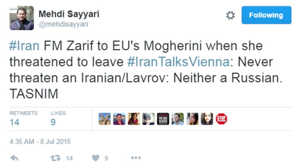 Iran nuclear talks: The tempers and tweets which led to a deal - BBC News