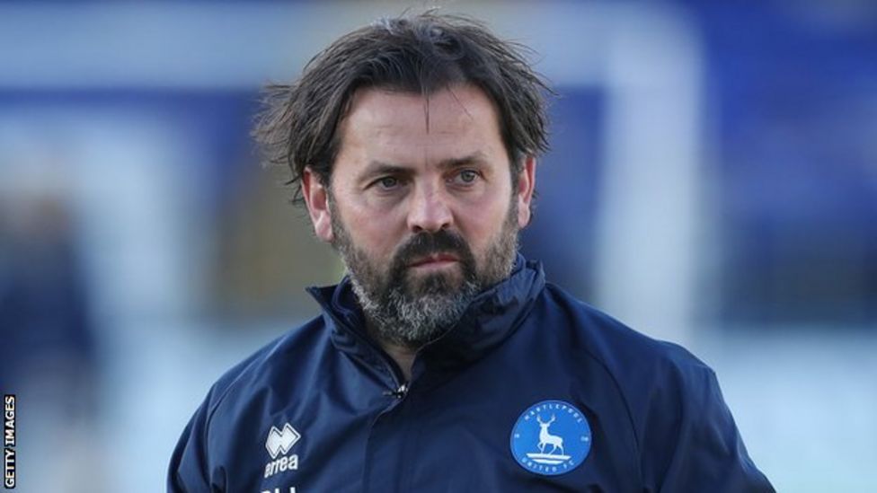 Hartlepool United: Keith Curle appointed as interim manager after Paul ...