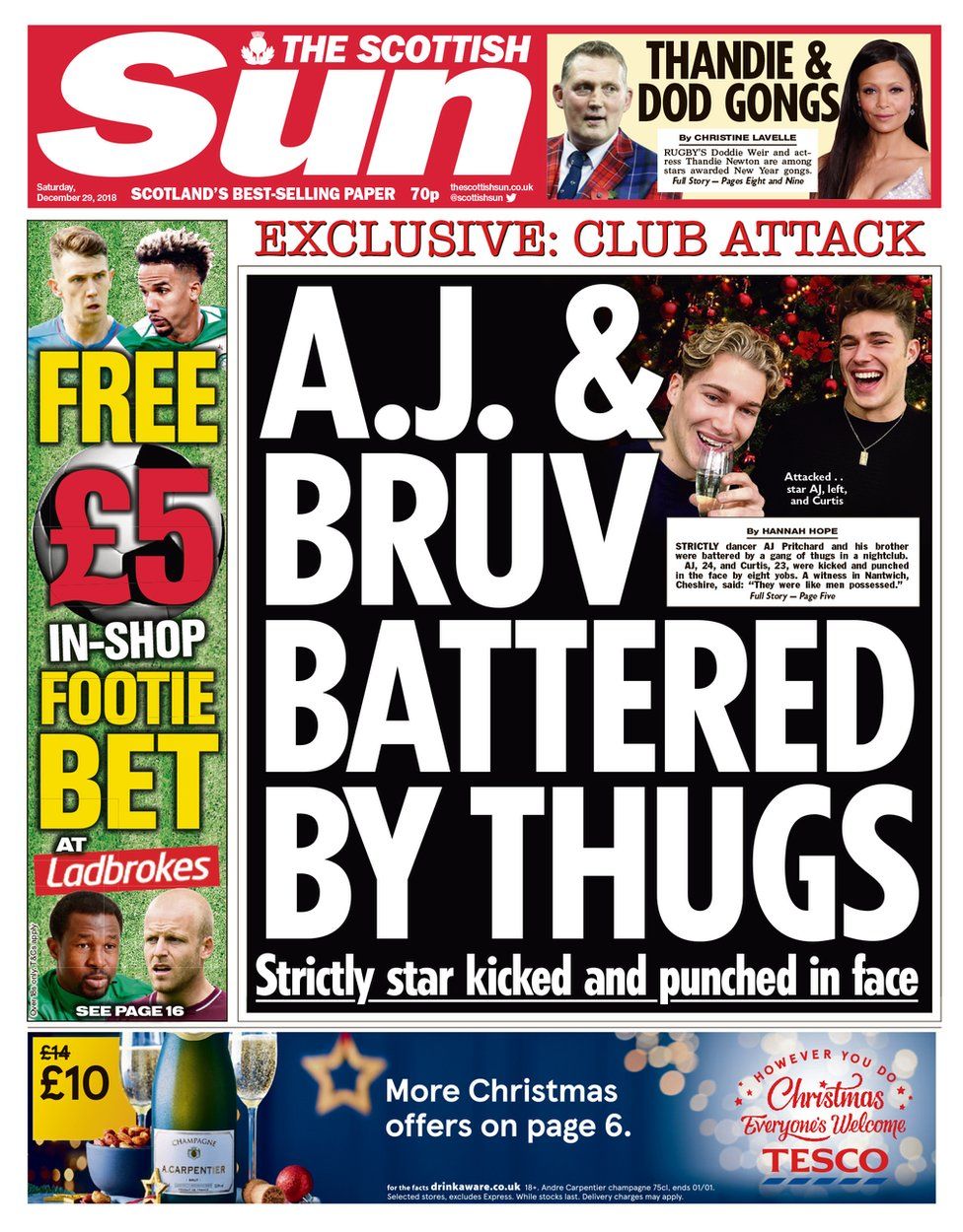 Scotland's papers: 'Extraordinary everyday heroes' honoured - BBC News