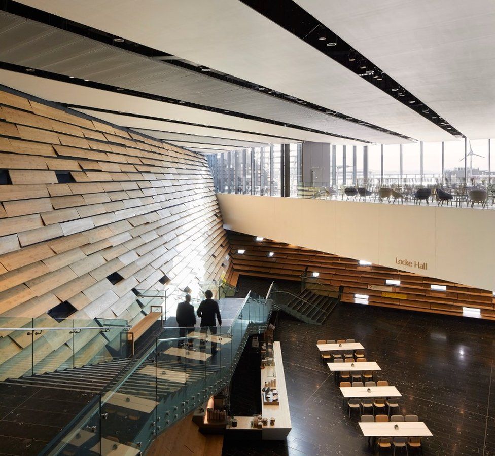 First look inside V&A Dundee Museum of Design - BBC News