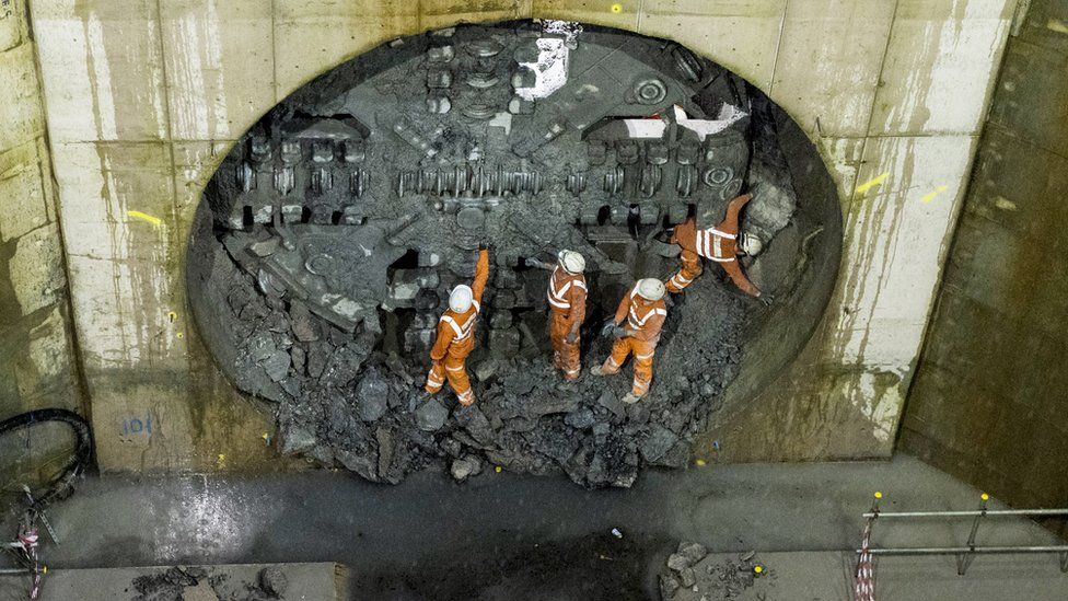 Shieldhall Tunnel now operational as Scotland's biggest sewer - BBC News