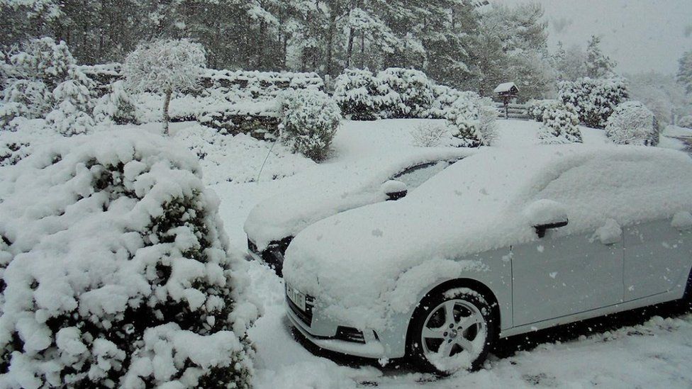 Your pictures of snow around Scotland - BBC News