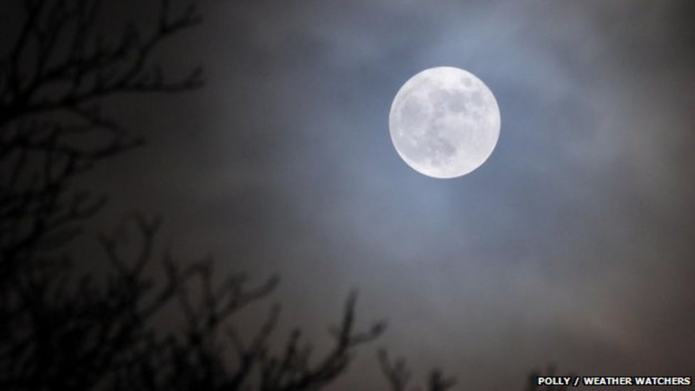 February's "snow moon" - BBC Weather