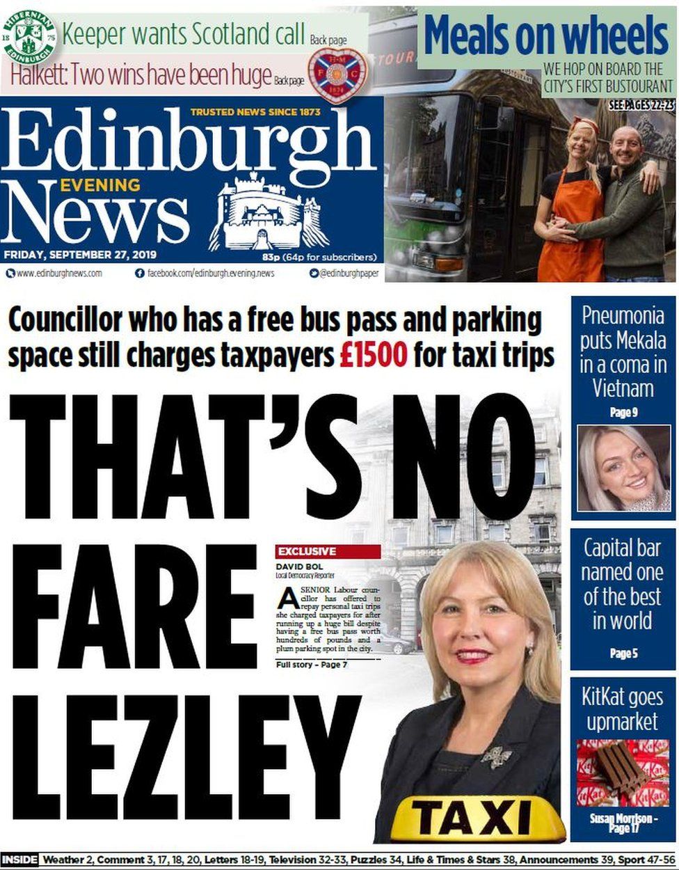 Scotland's papers: 'Deliver Brexit or face riots' claim senior Tories ...