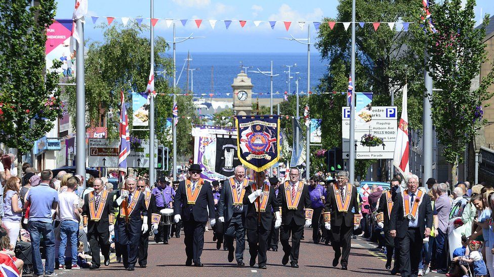 Twelfth of July parades the 'biggest in a generation' - BBC News