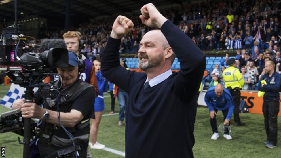 Steve Clarke is named new Scotland manager on three-year deal - BBC Sport