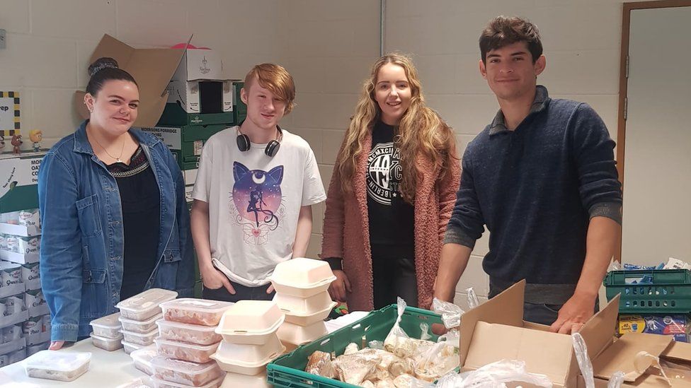 Liverpool food bank struggling to keep up with rising demand - BBC News