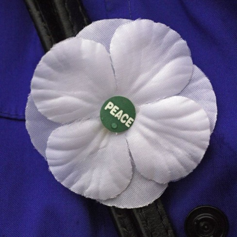 White poppy: How is it different from the red remembrance symbol? - BBC ...