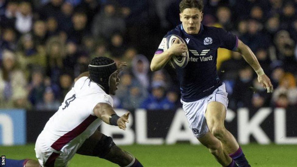 Scotland v France: Darcy Graham lighting up Six Nations after family ...