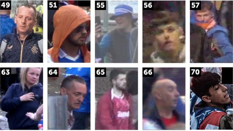 More than 50 arrested over Rangers crowd trouble in George Square - BBC ...