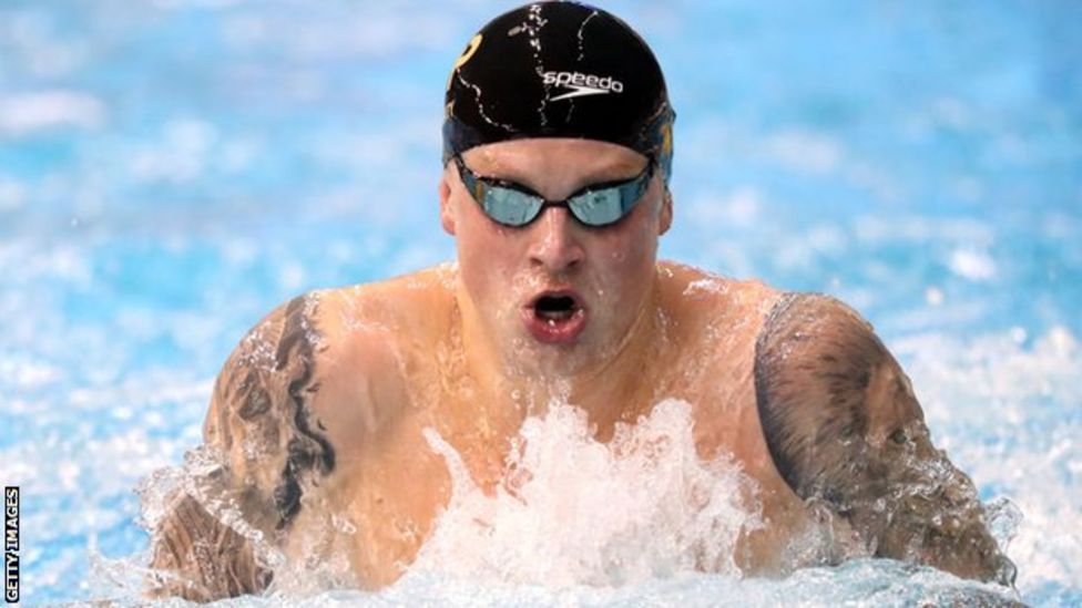 Adam Peaty wins 100m breaststroke title at British Swimming ...