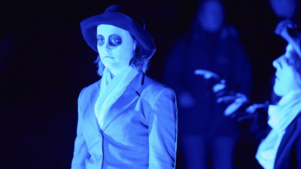 Boos up: Ghosts and ghouls show on Ness Islands - BBC News