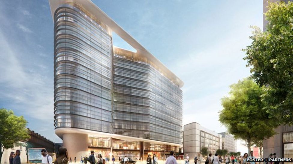 Architects' plans for Cardiff transport hub revamp - BBC News