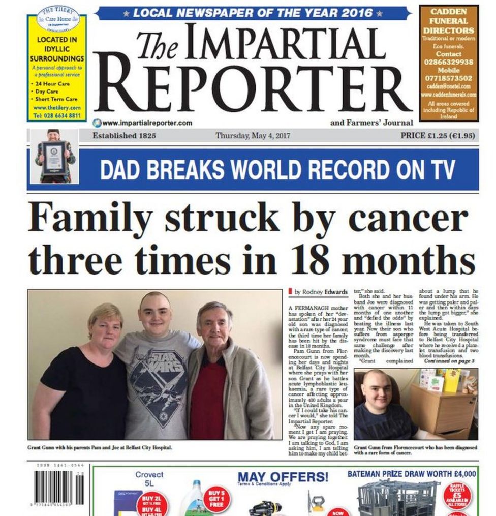 Weekly newspaper review: TB case and tributes to race aces - BBC News