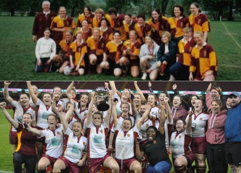 Clwb Rygbi Caernarfon yn dathlu 50 mlwyddiant - BBC Cymru Fyw