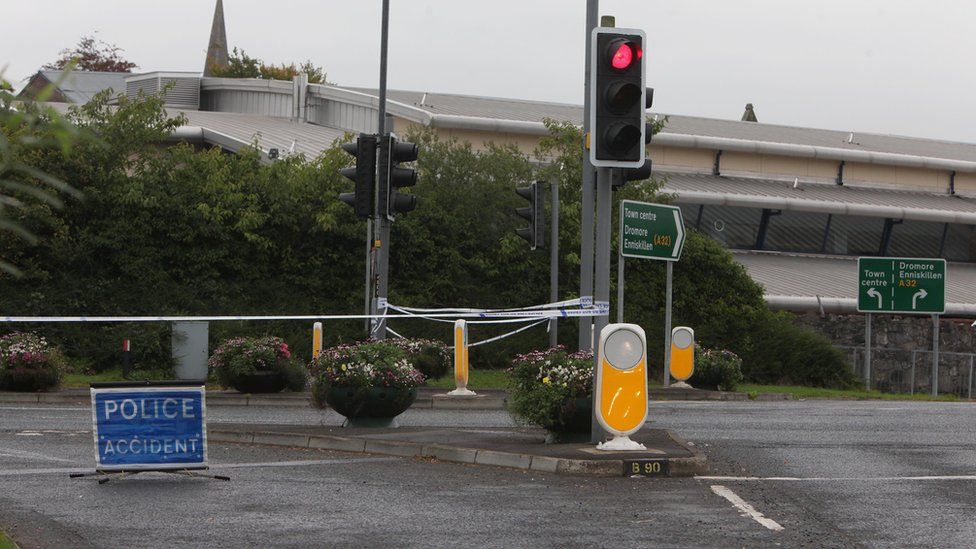Omagh: Lorry driver arrested after death of Neil McAleer - BBC News