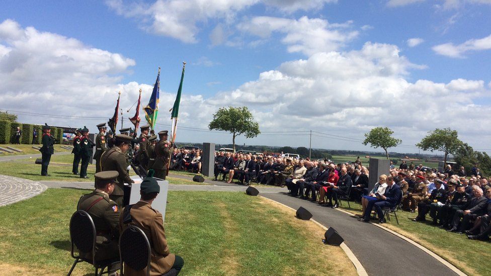 Messines: They came, they saw, they remembered - BBC News