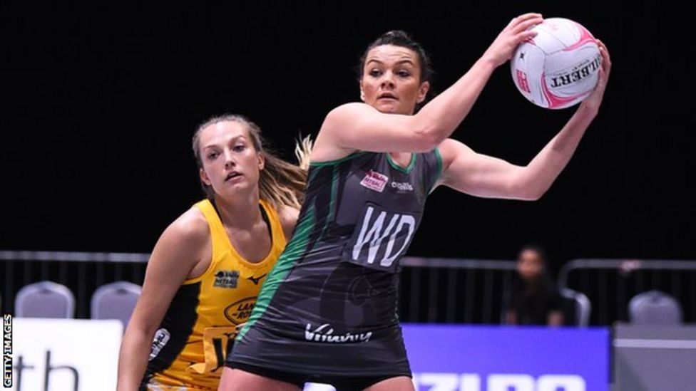 Netball Superleague 2019: Wasps beat Dragons seal play-off spot - BBC Sport