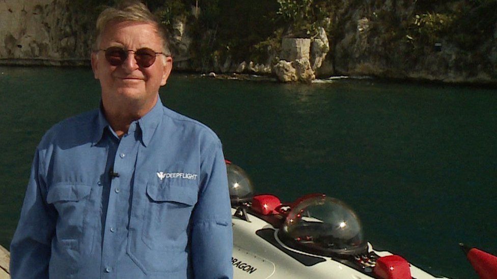 Bling below the waves: 'A submarine of my own' - BBC News