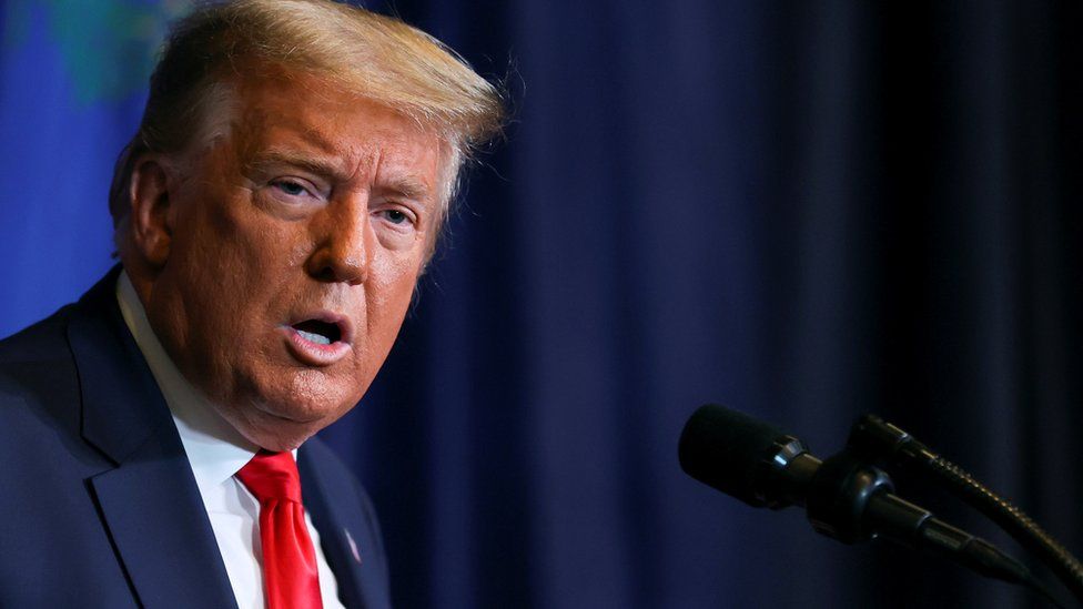 Newspaper headlines: 'It's the back of Trump' and 'vaccine pivot' - BBC ...