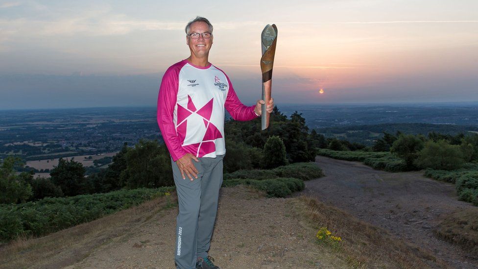 Queen's Baton Relay in Shropshire and Staffordshire - BBC News