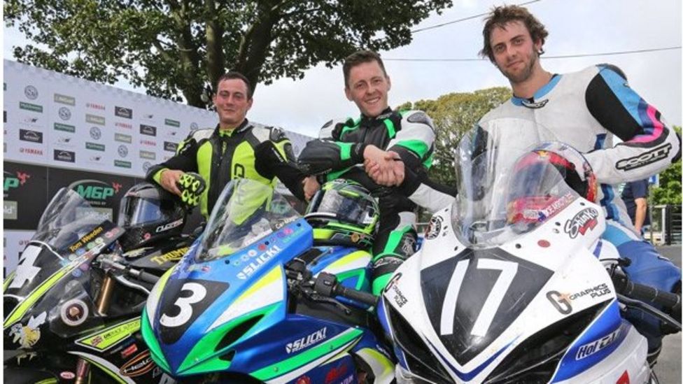 Manx Grand Prix 2016: Andrew Dudgeon wins thrilling Junior GP - BBC Sport