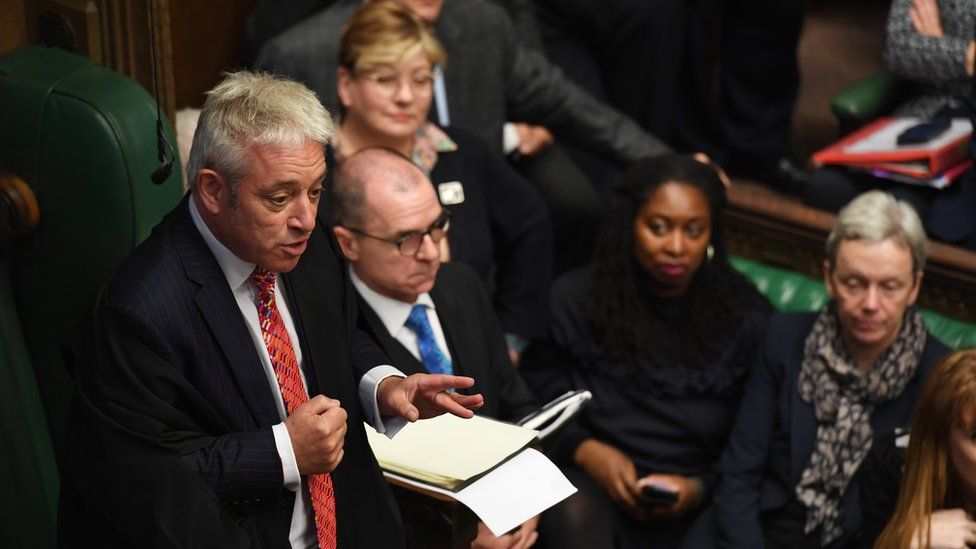 MPs questioning Bercow's impartiality, says Speaker candidate - BBC News