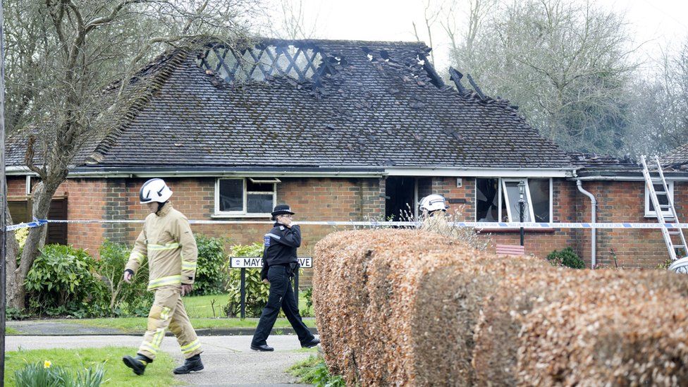 Chidham bungalow fire: Couple 'beaten to death', murder police reveal ...