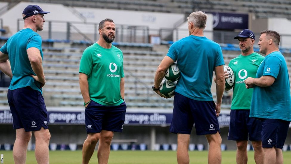 Andy Farrell: New Lions coach confident Ireland will be in safe hands during his sabbatical ...