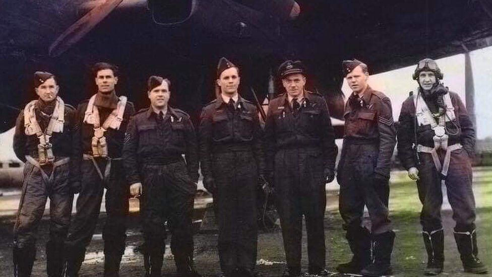 RAF Elsham Wolds bomber base and crew remembered - BBC News