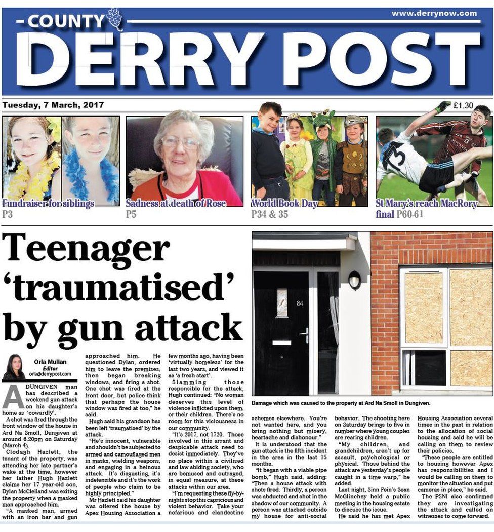 Weekly newspaper review: Teen drinking and gun licences - BBC News