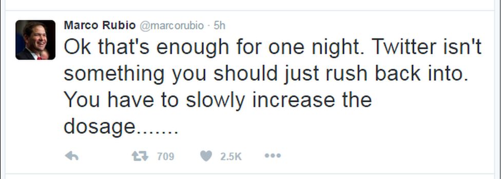 Marco Rubio attacks 'made up' reports on his political future - BBC News