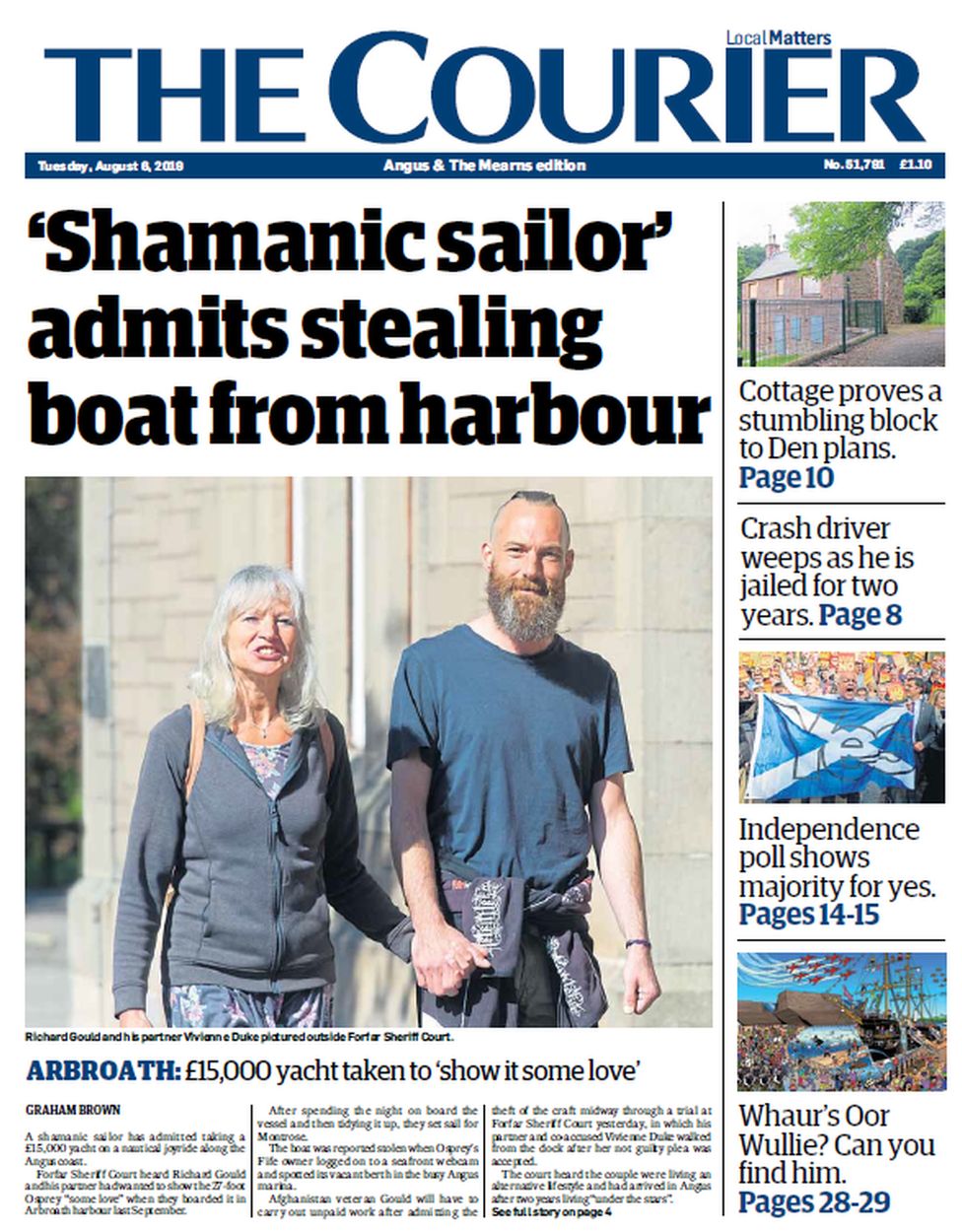 Scotland's papers: Boris 'boosts' support for Scottish independence ...