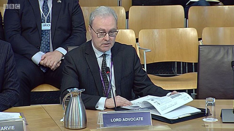 Lord Advocate wants 'significant reform' of Scots justice system - BBC News