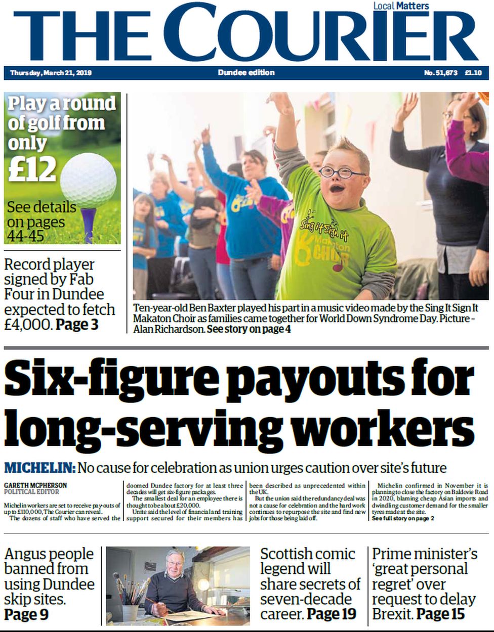 Scotland's papers: Prime Minister's Brexit 'blame game' - BBC News