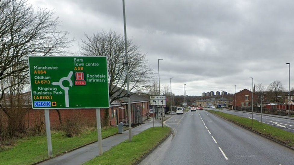 Pedestrian dies after being hit by 4x4 while crossing Rochdale road ...