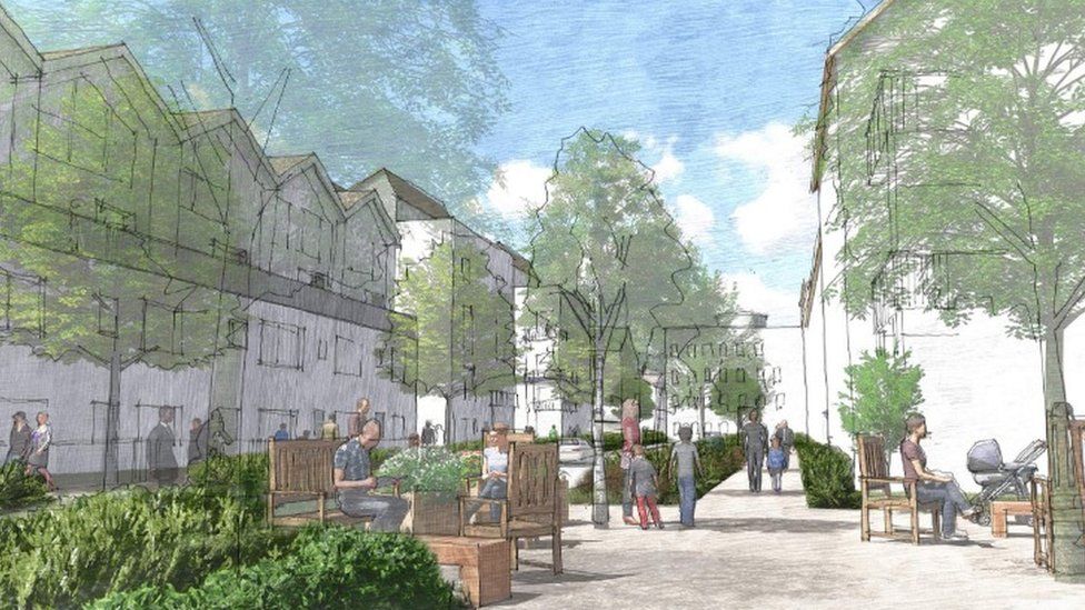 Saxonvale: Frome regeneration plans given go-ahead - BBC News