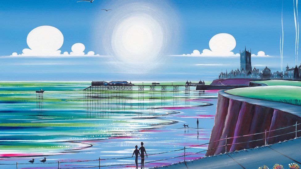 Artist Samuel Thomas on slowing down thanks to lockdown - BBC News