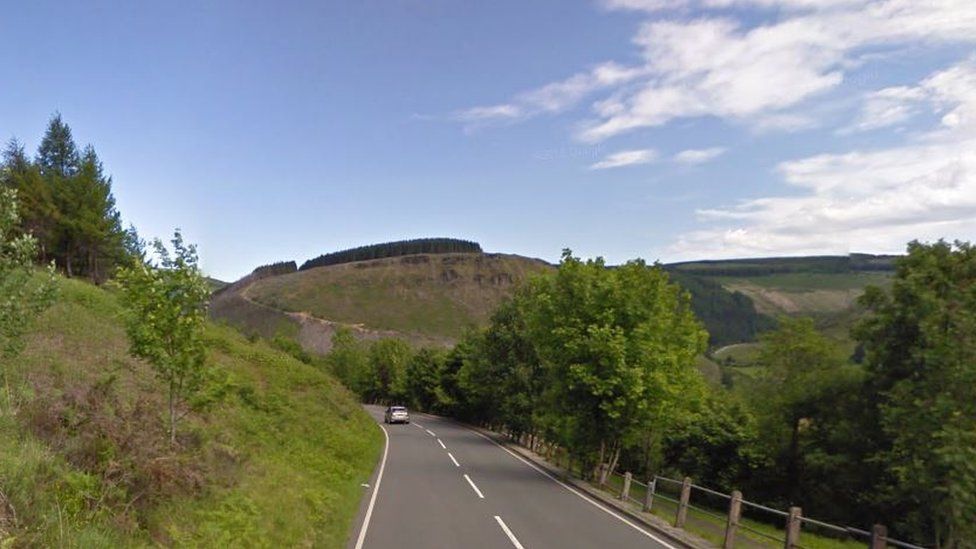 Motorcyclist dies after A4063 Croeserw crash - BBC News