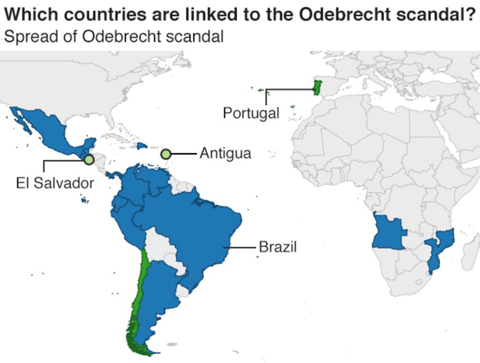 Odebrecht case: Politicians worldwide suspected in bribery scandal ...