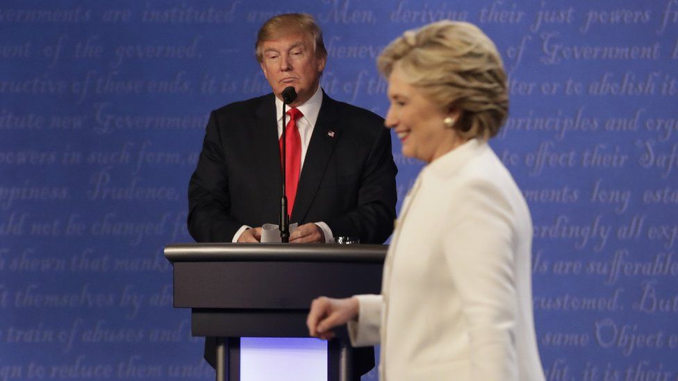 US election: 71.6m watch final Trump and Clinton debate on TV in the US ...