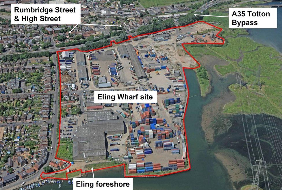 Port of Southampton acquires Eling Wharf to expand - BBC News