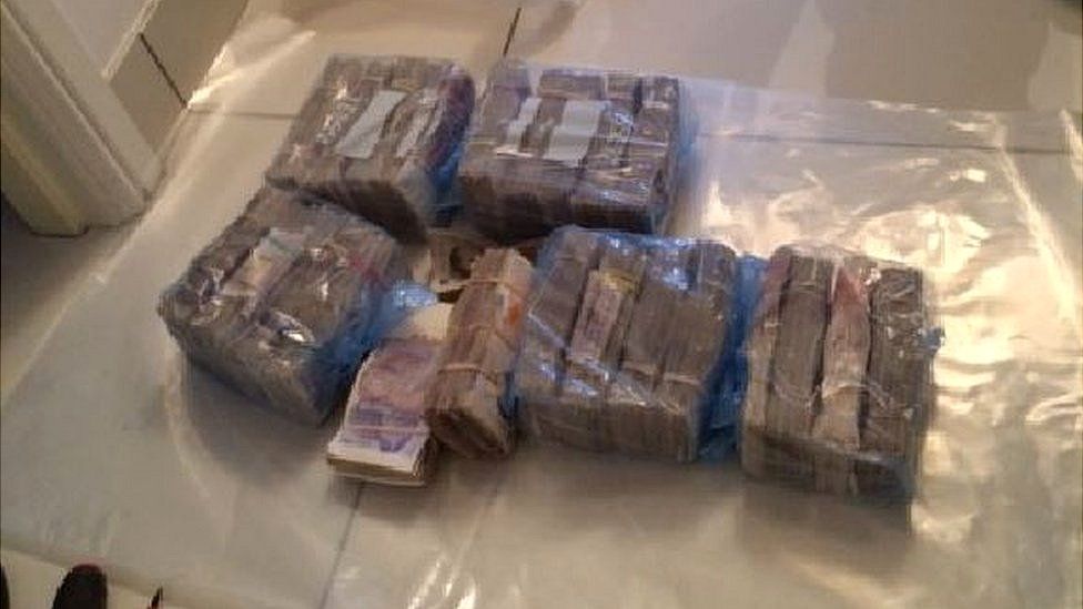 Nine arrested and £2m seized as police target 'elusive' criminals - BBC ...